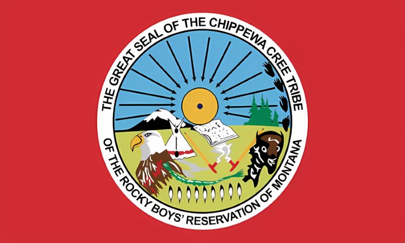 Chippewa Cree Indians of the Rocky Boy's Reservation, Montana - Krazy Bear